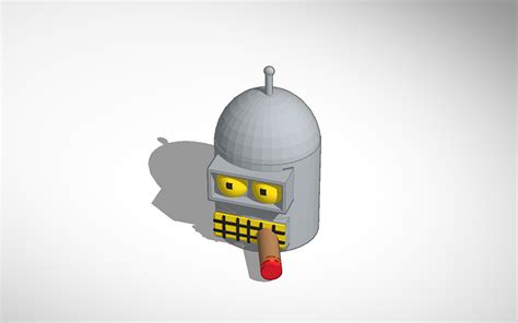 3d Design Wadeking Alex Bender Bending Rodrigaz Tinkercad