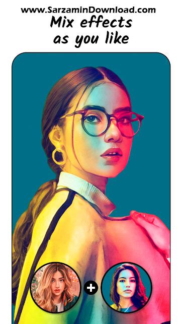 نرم‌افزار ترکیب و جلوه های ویژه برای عکس برای اندروید Photo Lab