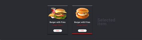Food Shop Ui Concept On Behance