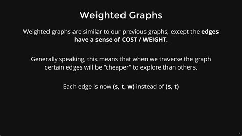 Weighted And Directed Graphs Comp T Webcms