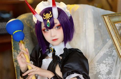 FGO酒吞童子cos 哔哩哔哩