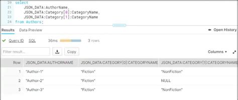 How To Load And Query Json Data In Snowflake Thinketl