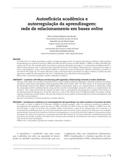 Pdf Academic Self Efficacy And Learning Self Regulation Relationship