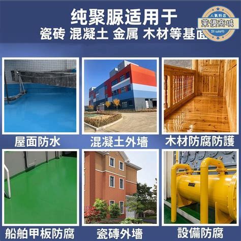 現貨：防水塗料 純聚脲防水 防腐塗料 防水顔料 補漏 浴室防水漆 透明防水漆 透明防水膠 漆屋頂防水漆止漏 露天市集 全台最大的網路購物市集