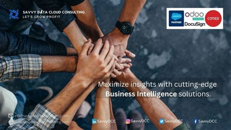 Savvy Data Cloud Consulting On Linkedin Businessintelligence