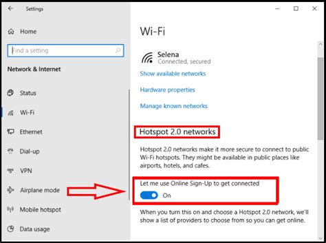 Two Ways To Enable Hotspot 20 Network In Windows 10