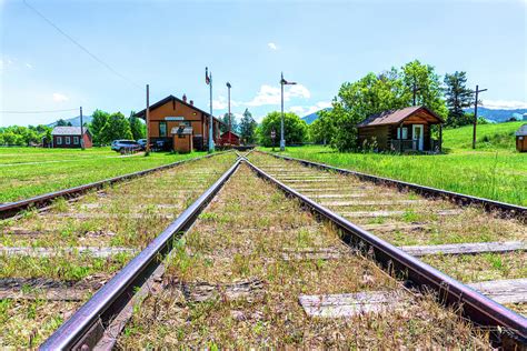Fort Missoula Train Tracks Photograph By Gerald Mettler Pixels