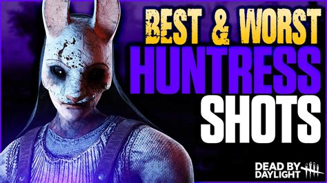 The Best And Worst Huntress Shots Dead By Daylight Youtube