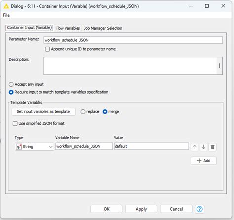 Workflow Schedule Issues With Configuration Within The Post And Put Request Knime Server