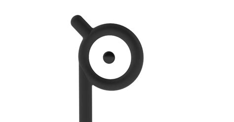 Pokémon Unown P By Zhangarg Download Free Stl Model