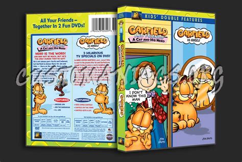 Garfield And Friends A Cat And His Nerd Garfield As Himself Dvd Cover