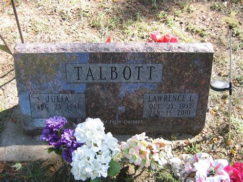 Julia Ann Parsons Talbott 1941 2018 Find A Grave Memorial