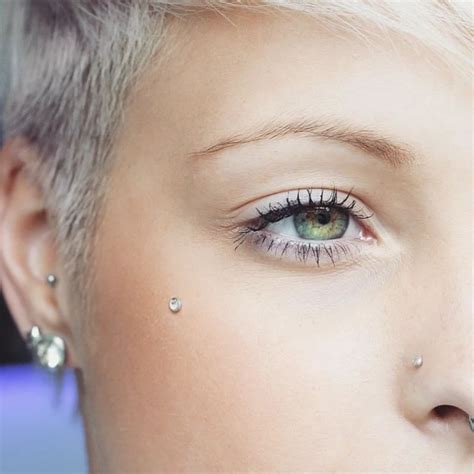 Dermal Piercing Face Tumblr