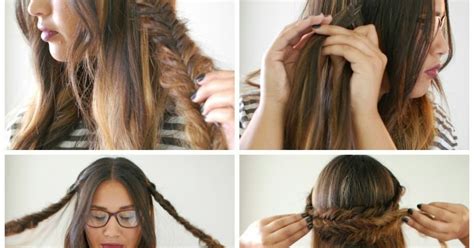 Tuesday Tutorial Fishtail Crown Braid Jody Beth