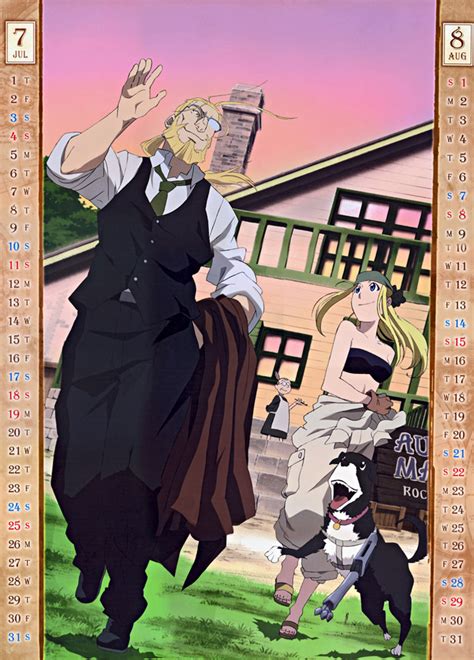 Winry Rockbell Van Hohenheim Den And Pinako Rockbell Fullmetal