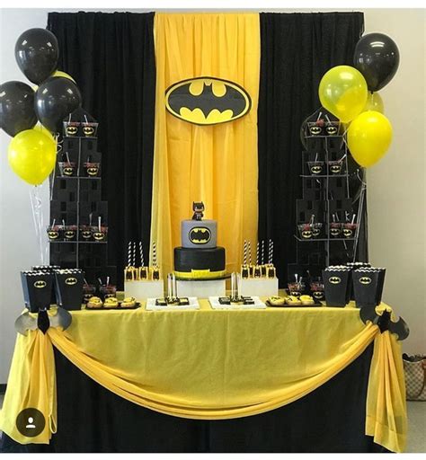 Beliebt Decoration Lego Batman Themed Birthday Party Batman Birthday