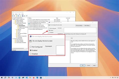 How To Disable Lock Screen On Windows Pureinfotech