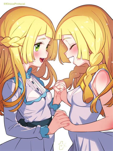 Lillie And Lillie Pokemon And 2 More Drawn By Kinocopro Danbooru
