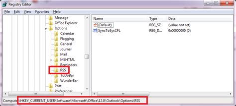 cannot delete rss feeds in outlook 2010