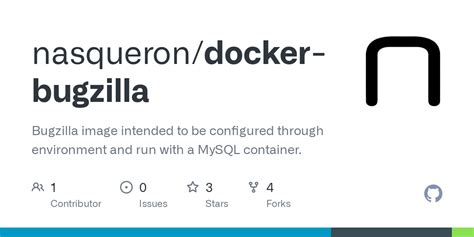 Github Nasqueron Docker Bugzilla Bugzilla Image Intended To Be