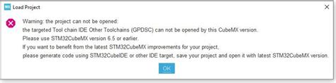 Solved Error During Migration Of Project Ioc From Stm3