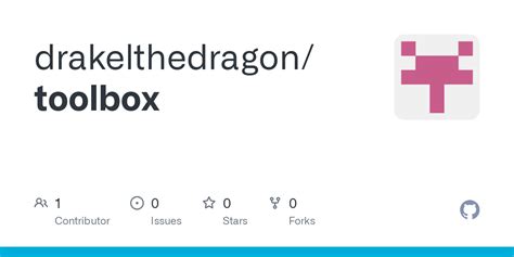 github drakelthedragon toolbox