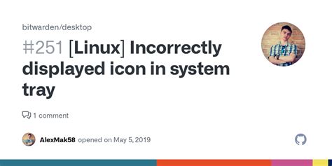Linux Incorrectly Displayed Icon In System Tray · Issue 251