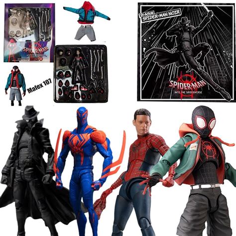 Marvel Sentinel Sv Figura De Ação Homem Aranha Miles Morales Modelo No