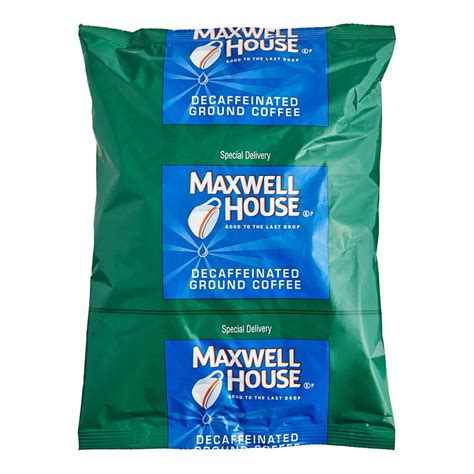 Maxwell House Special Delivery Decaf 10 Cup Coffee Filter Pack 13 Oz