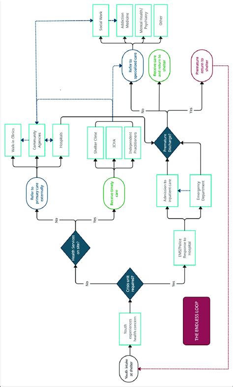 Pathways To Healthcare Process Map Download Scientific Diagram