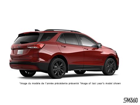 The 2024 Chevrolet Equinox RS In New Richmond A P Chevrolet Buick