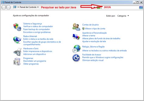 Configuração Java HMBM Hospital Mboi Mirim