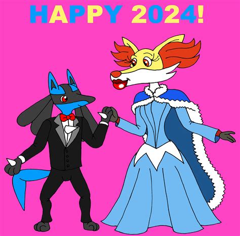 Lucario X Delphox New Years Dance By Rodan5693 On Deviantart