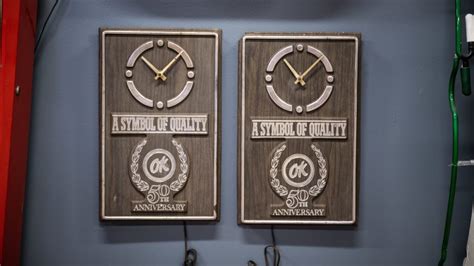 Ok Used Cars 50th Anniversary Plastic Clocks For Sale At Auction Mecum Auctions