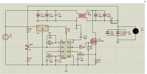 Dc Dc Converter Uc3843 Voltage Drop Problem Electrical Engineering