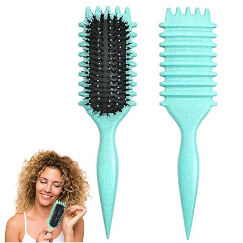 Curl Defining Brush For Curly Hair Curly Hair Brush Boar Bristle Hair