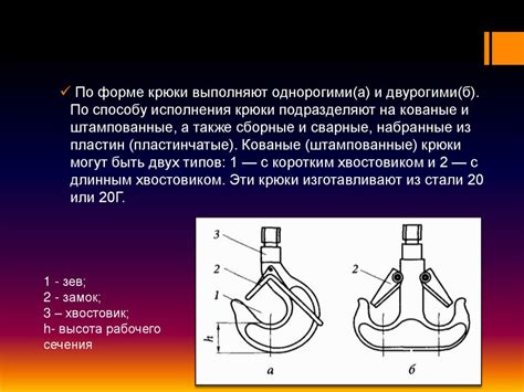 Крюки и петли - презентация онлайн