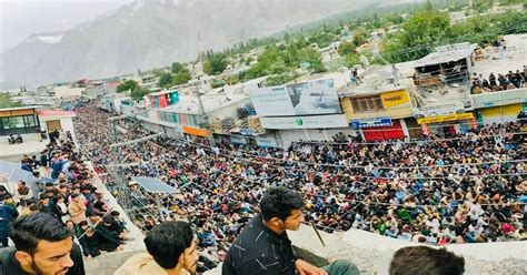 امام زمانہ کی شان میں گستاخی کے خلاف سکردو میں لاکھوں عاشقان امام مہدی