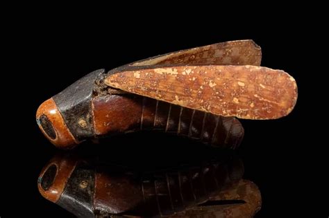 Tutankhamun Grasshopper Vessel Fetches 456824 At Auction Artcentron