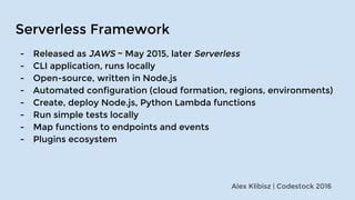 Exploring Serverless Architectures AWS Lambda PPT
