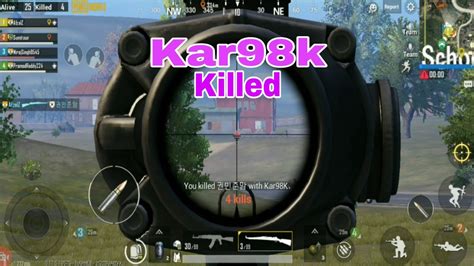 Pubg Mobile Kar98k Headshot Kills Gameplay Youtube