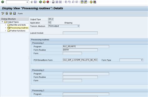 Solved Display A New Message Type Vl02n03n Sap Community