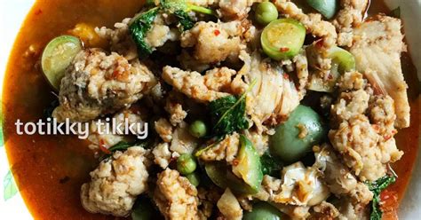สูตร แกงเผ็ดเนื้อปลาสับสูตรบ้านๆ โดย อาหารและขนม บ้านน้องซาแมนต้า Cookpad