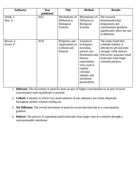 Biochemistry Pdf Diffusion Colloid