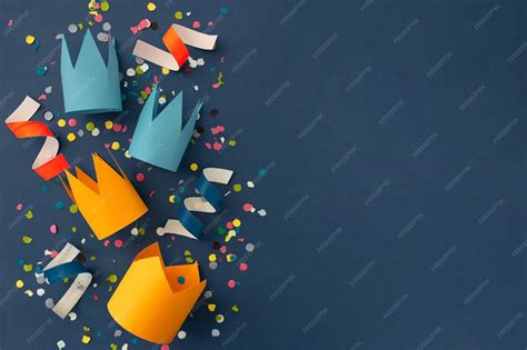 Красивый красочный фон для поздравления с днем рождения Бесплатное фото