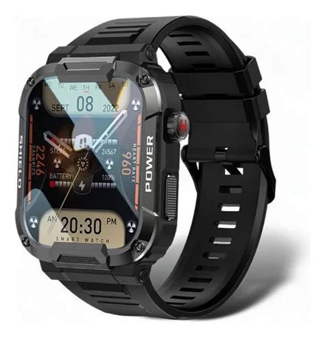 Smartwatch Militar Bluetooth Masculino Para Android Parcelamento Sem Juros