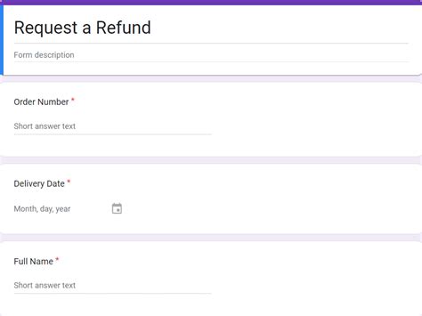 Refund Request Form Template Mactemplates Com Word Fo