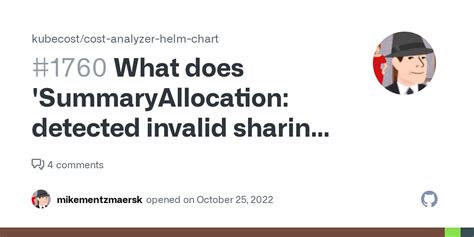 What Does Summaryallocation Detected Invalid Sharing Coefficient