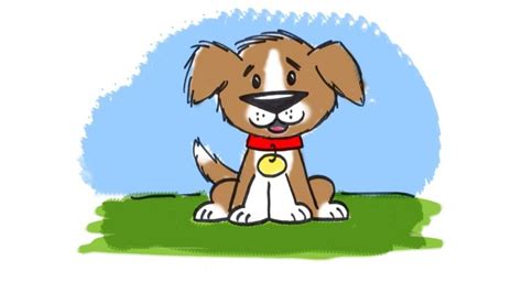 Як легко намалювати собаку олівцем простий малюнок для дітей Ravlyk