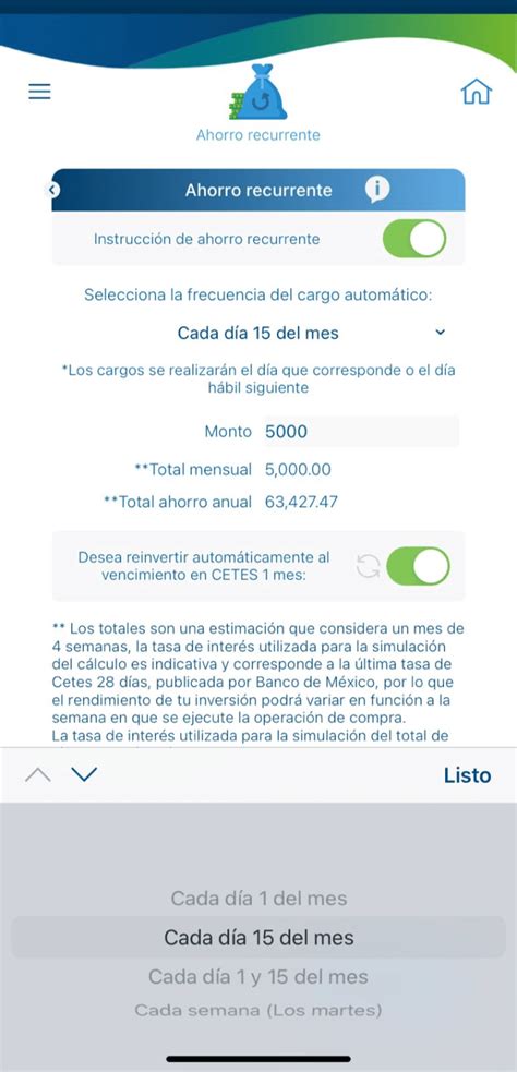 Ahorro recurrente Cómo utilizar la herramienta de Cetes para invertir